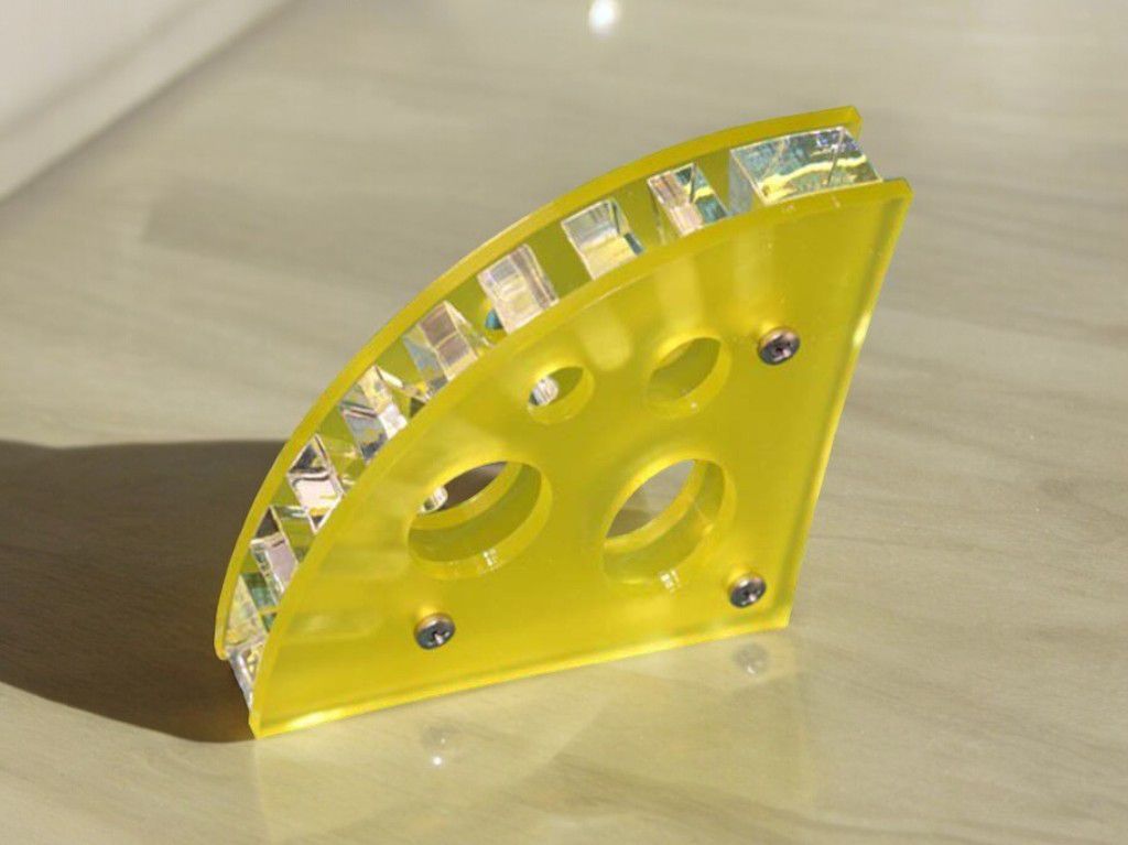 Laser Cut Acrylic 8 Slot Flash Drive Holder Stand CDR DXF File Free ...
