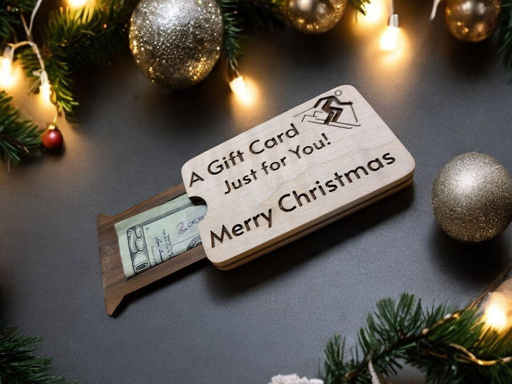 Laser Cut Money Gift Card SVG File Free Download | Vecty
