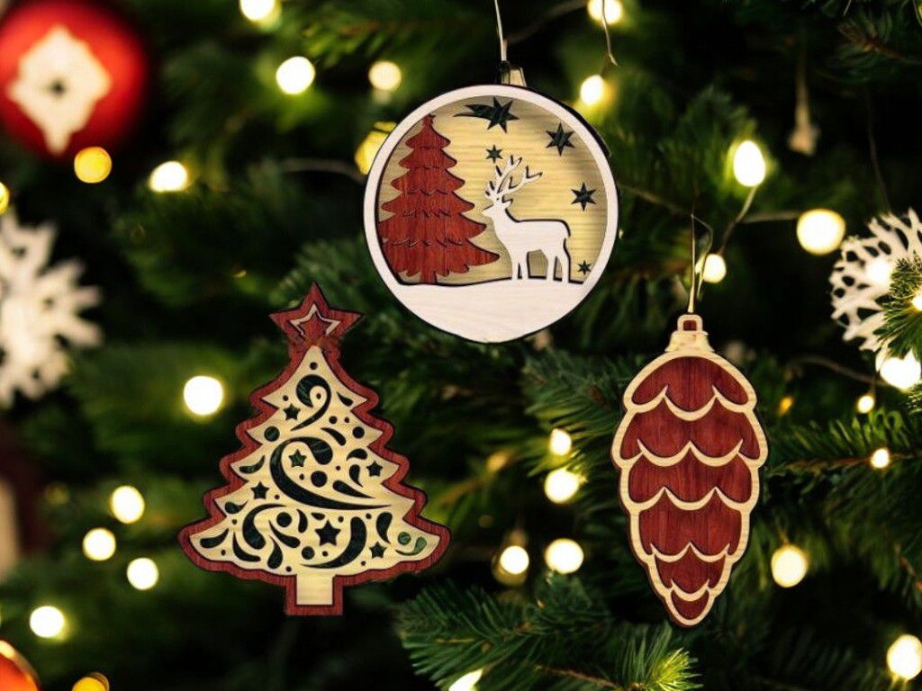 Laser Cut Christmas Balls Templates | 554 Files for Free Download - Vecty