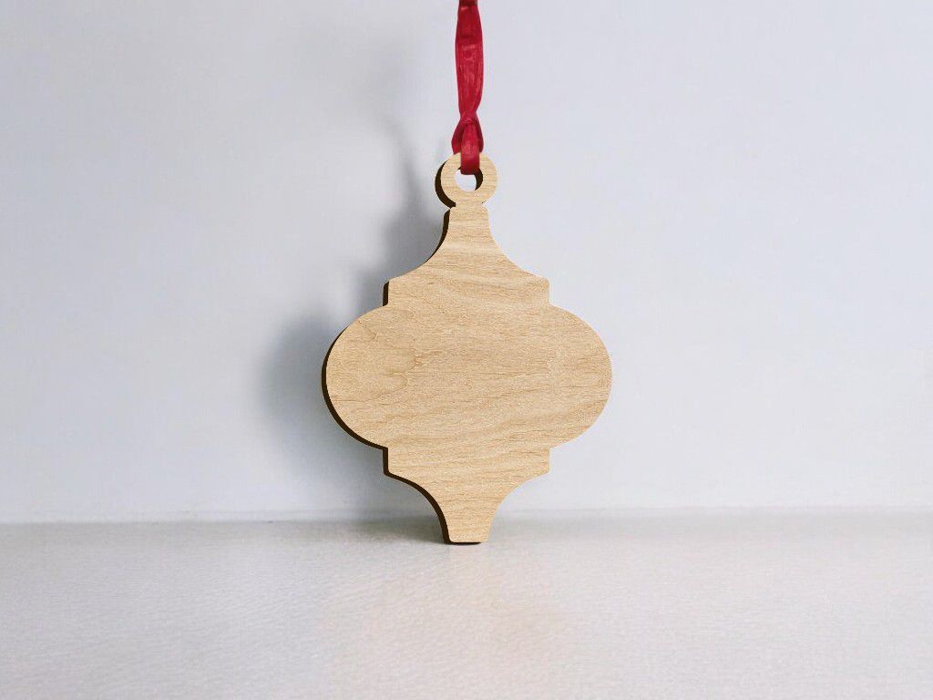 Laser Cut Blank Arabesque Tile Pattern Ornament CDR DXF EPS SVG File ...