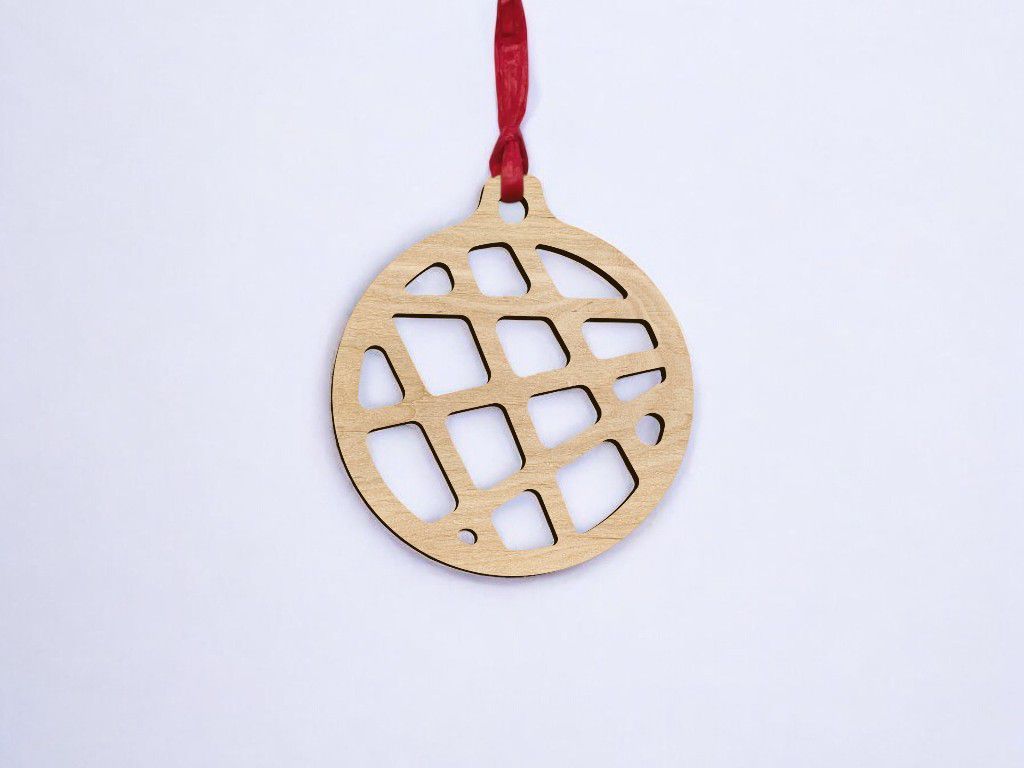 Laser Cut Holiday Geometric Bauble CDR DXF EPS SVG File Free Download ...