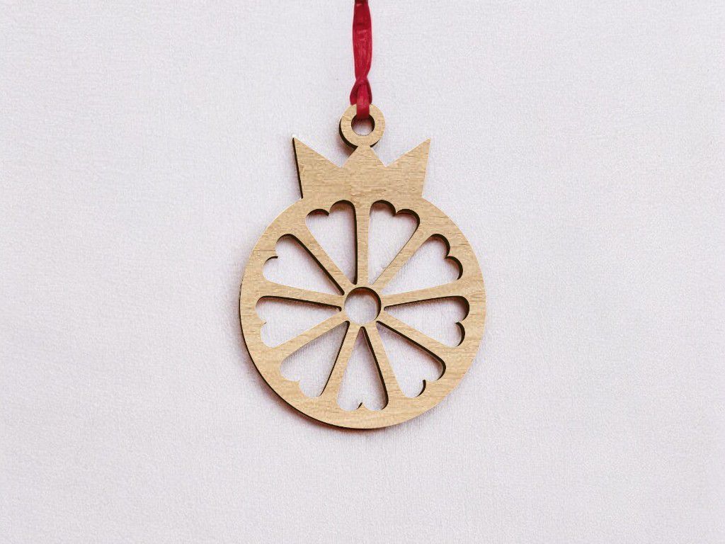 Laser Cut Decorative Bauble CDR DXF EPS SVG File Free Download | Vecty