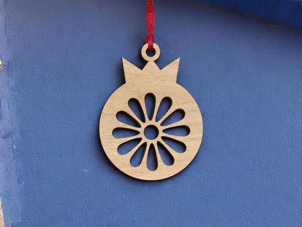 Laser Cut Decorative Floral Bauble CDR DXF EPS SVG File Free Download ...