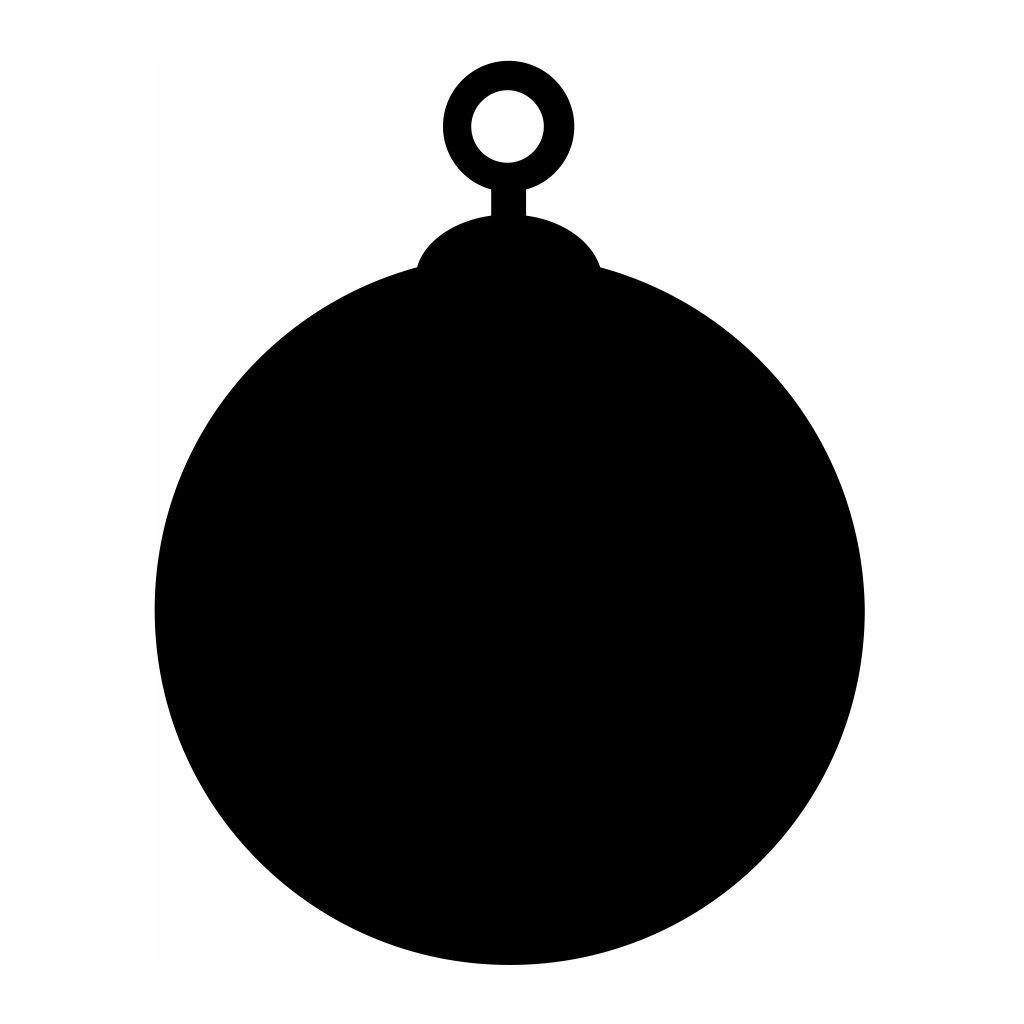 Laser Cut Christmas Bauble Craft CDR DXF EPS SVG File Free Download | Vecty