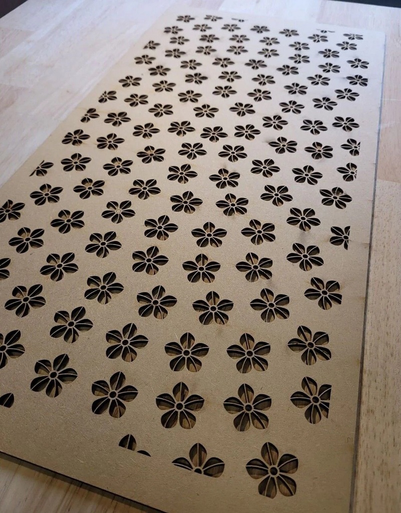 Laser Cut Decorative Screen Radiator Cabinet Panel CDR DXF SVG File ...