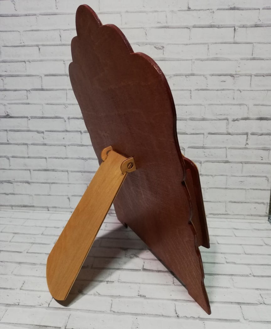 Laser Cut Wooden Quran Holder Stand DXF File Free Download | Vecty