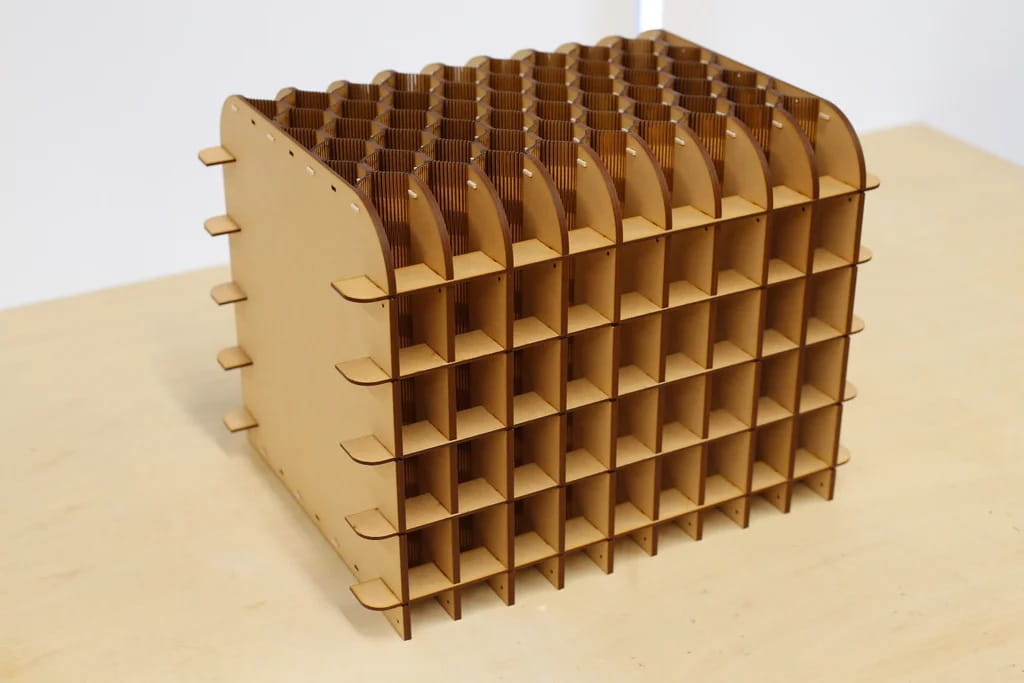 Laser Cut MDF Extensible Stool CDR DXF File Free Download | Vecty