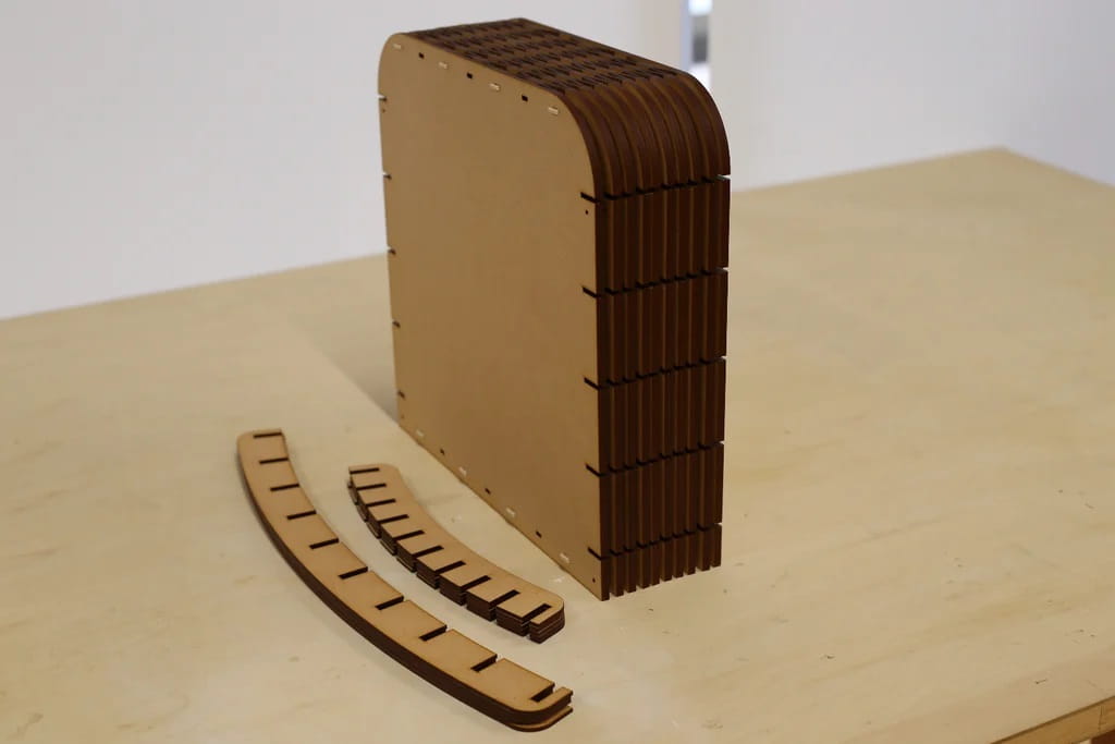 Laser Cut MDF Extensible Stool CDR DXF File Free Download | Vecty