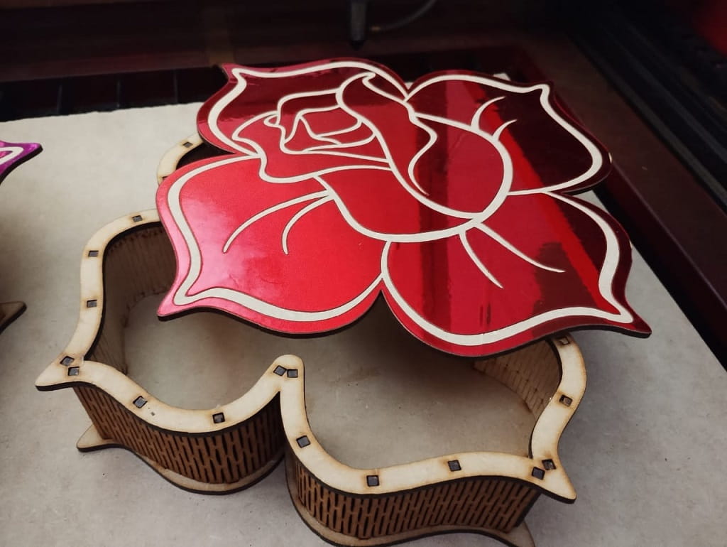 Laser Cut Rose Templates | 11 Files for Free Download - Vecty