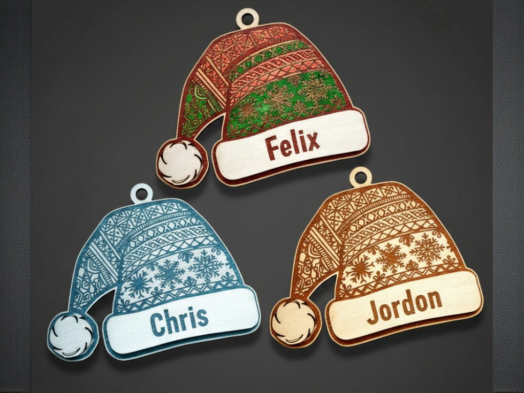 Laser Cut Hat Templates | 5 Files for Free Download - Vecty
