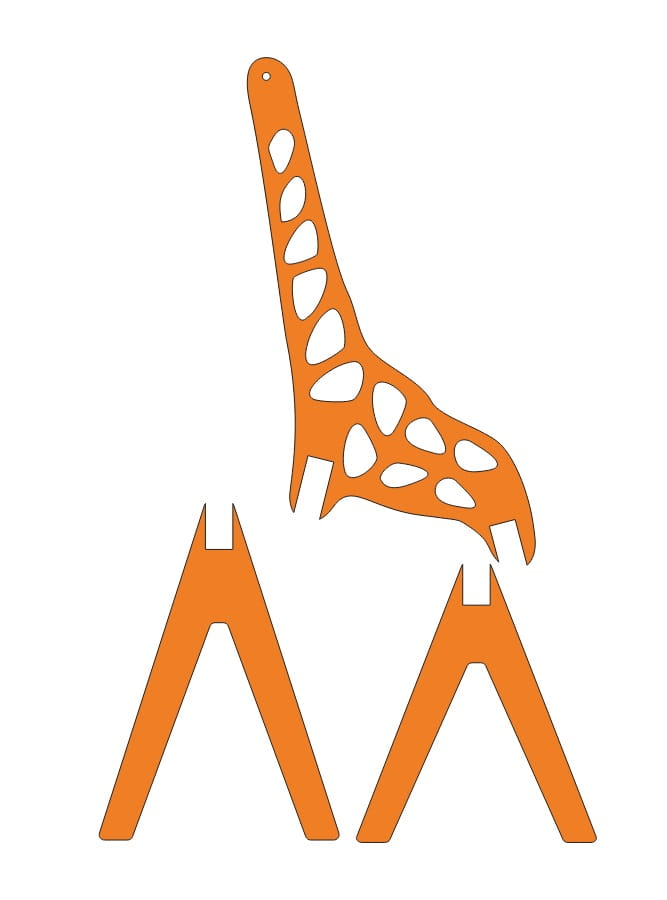 Laser Cut Giffy Lamp Wooden Giraffe Table Lamp CDR File Free Download ...