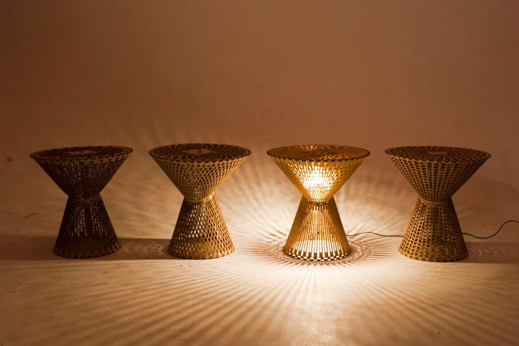 Laser Cut Kerf Table Lamp CDR File Free Download | Vecty