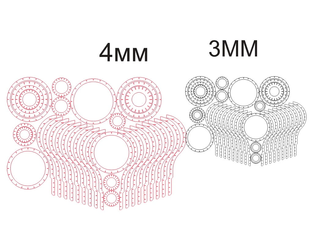 Laser Cut Wooden Bulb Lamp Shade CDR DXF File Free Download | Vecty