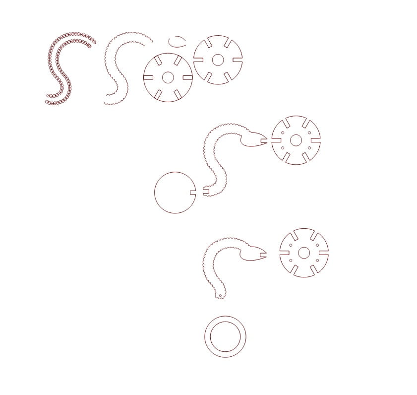 Laser Cut Wooden Planter with Pendant Lamp DXF File Free Download | Vecty