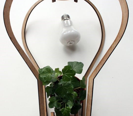 Laser Cut Plant Holder Ceiling Light CDR File Free Download | Vecty