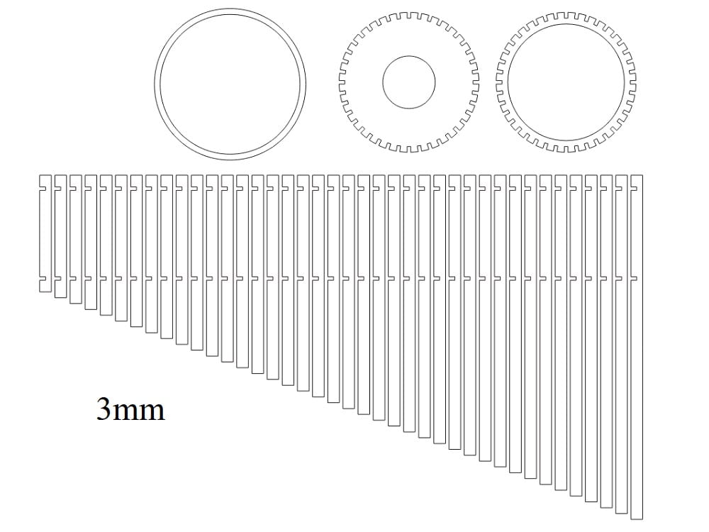 Laser Cut Pendant Light Lampshade CDR File Free Download | Vecty