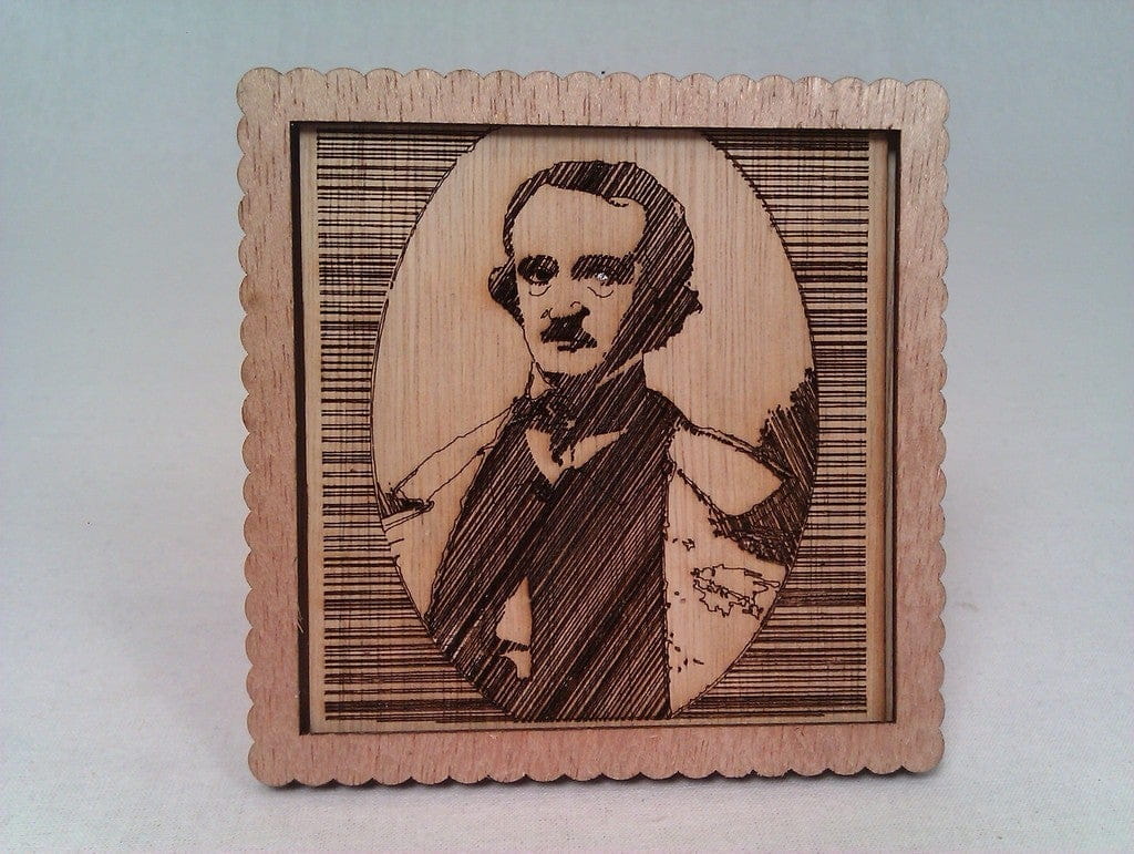 Laser Cut Wooden Photo Frame with Back Stand DXF File Free Download | Vecty