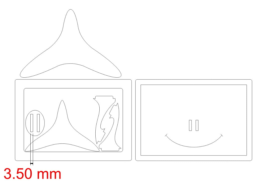 Laser Cut Computer Monitor Wooden Desk Photo Frame CDR SVG File Free ...