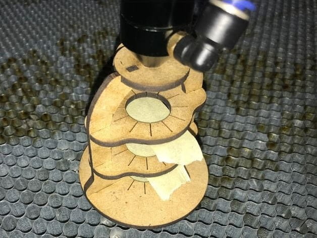 Laser Cut Wooden Laser Beam Alignment Tool CDR DXF File Free Download ...