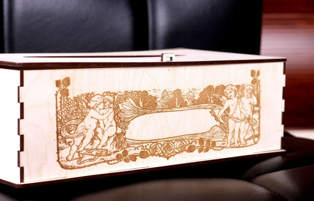 Laser Cut Living Hinge Tissue Box for Home Decor CDR File Free Download ...