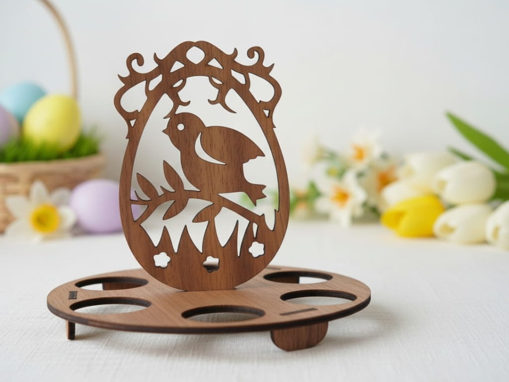 Laser Cut Easter Egg Holder Templates | 84 Files for Free Download - Vecty