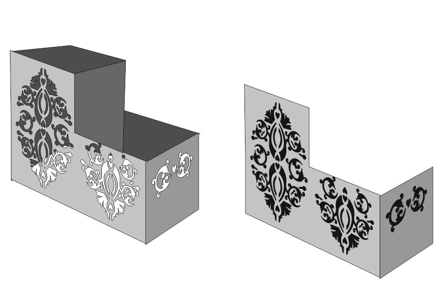 Laser Cut Decorative Desk Organizer for Pens Markers Scissors CDR File ...