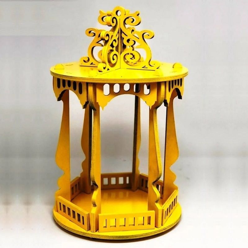 Antique Wood Bird Feeder Laser Cut AI CDR DXF PDF SVG File Free ...