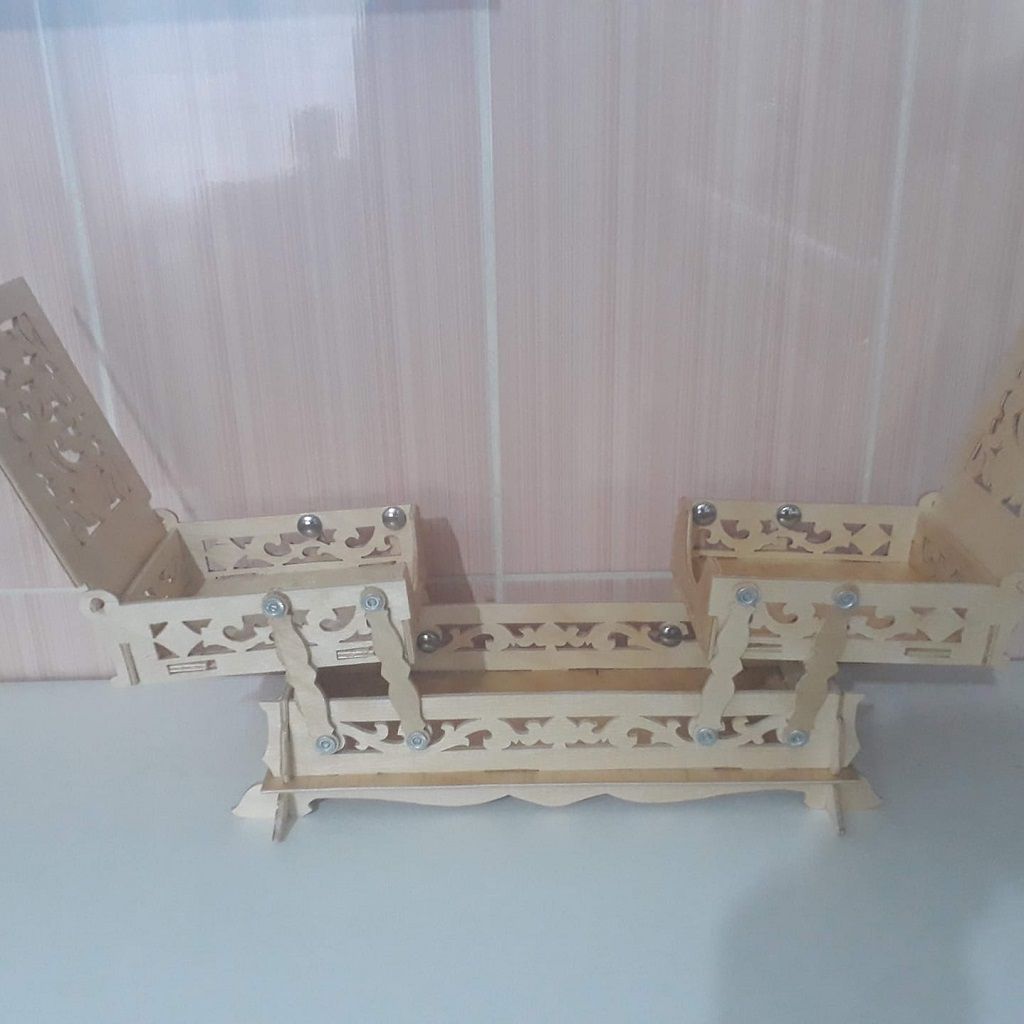 Cantilever Sewing Box for Jewelry Laser Cut PDF File Free Download | Vecty