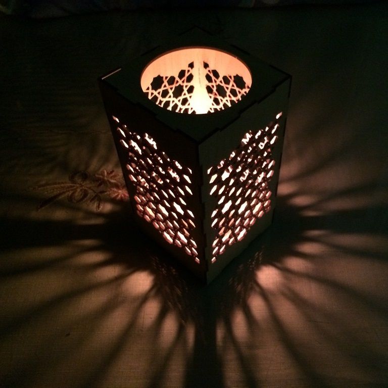 Laser Cut Tea Light Holder Templates | 20 Files for Free Download - Vecty