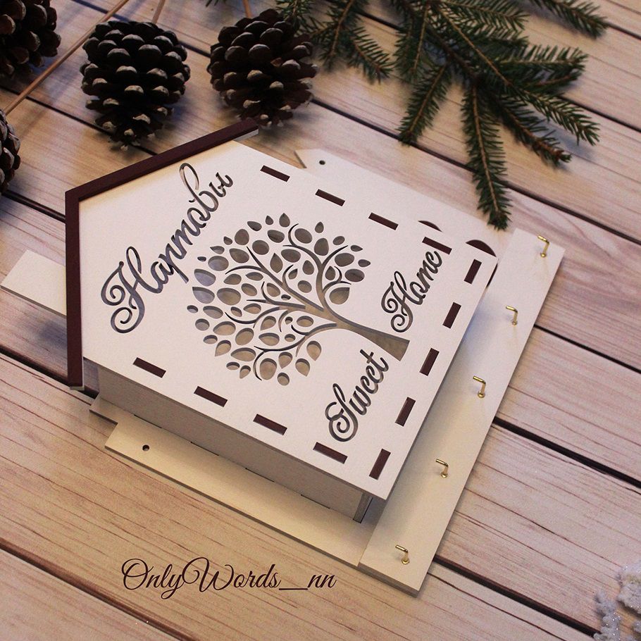 Laser Cut Keyring Holder Templates | 7 Files for Free Download - Vecty