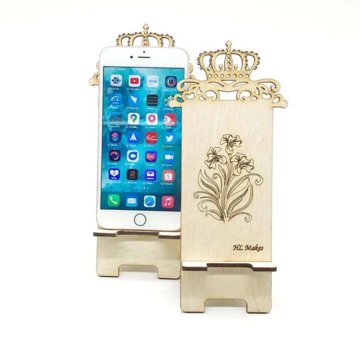 Laser Cut Phone Stand Templates | 46 Files for Free Download - Vecty