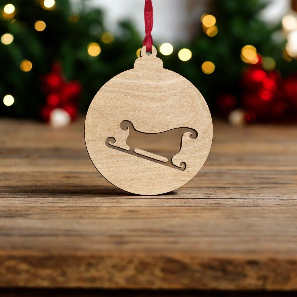 Laser Cut Santa Sleigh Templates | 33 Files for Free Download - Vecty