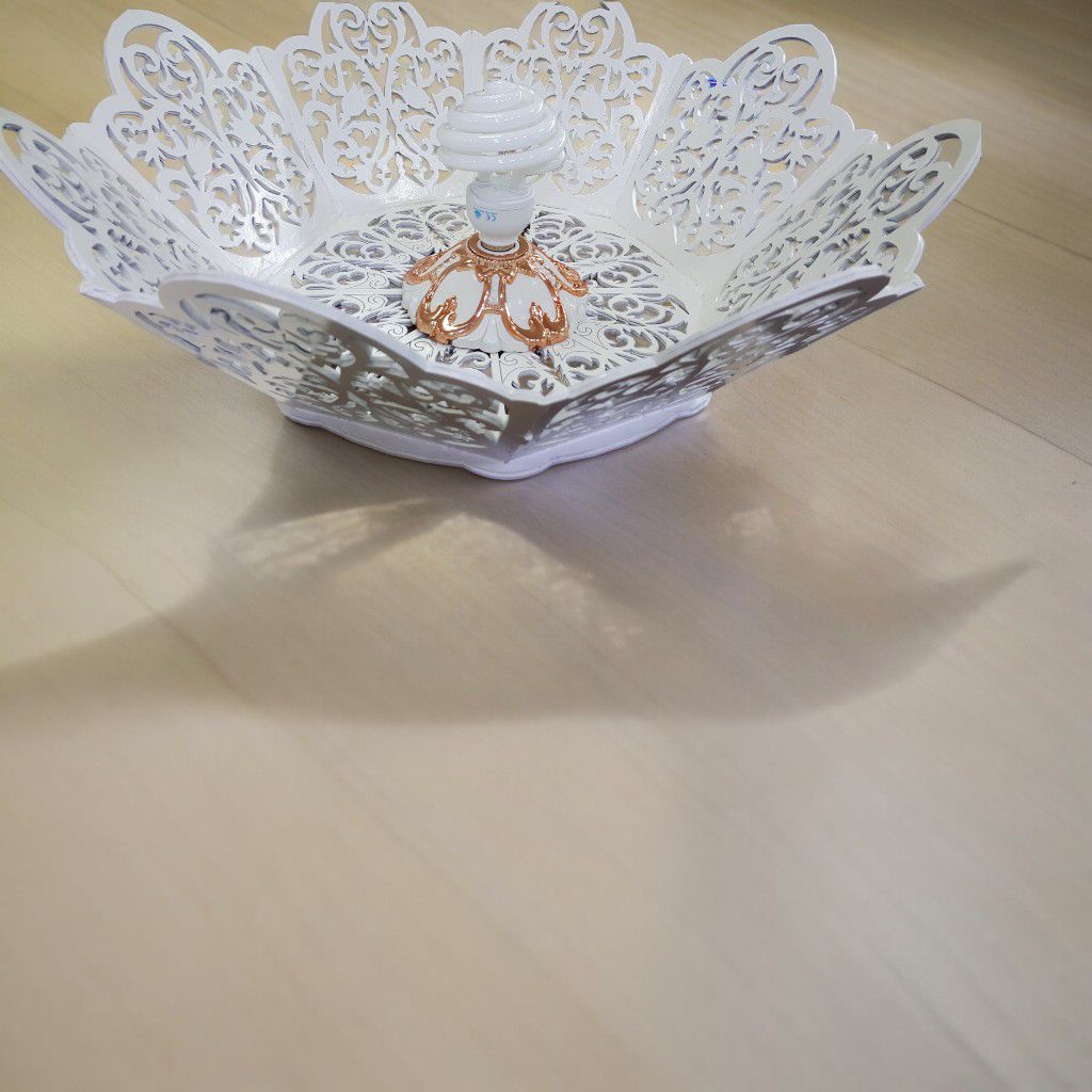 Laser Cut Scroll Saw Pattern Bowl Lampshade CDR File Free Download | Vecty