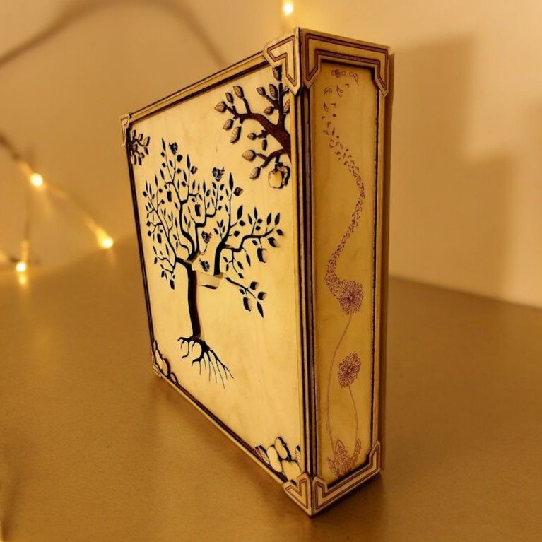 Laser Cut Light Box Templates | 9 Files for Free Download - Vecty