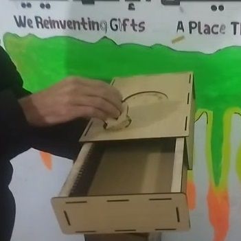 Laser Cut Wooden Gear Box CDR DXF File Free Download | Vecty