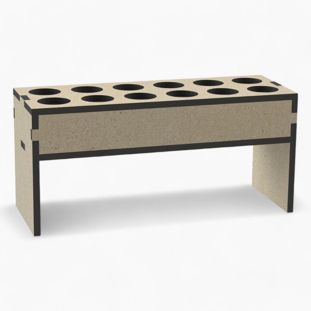 Laser Cut Wooden Spice Rack CDR DXF File Free Download | Vecty