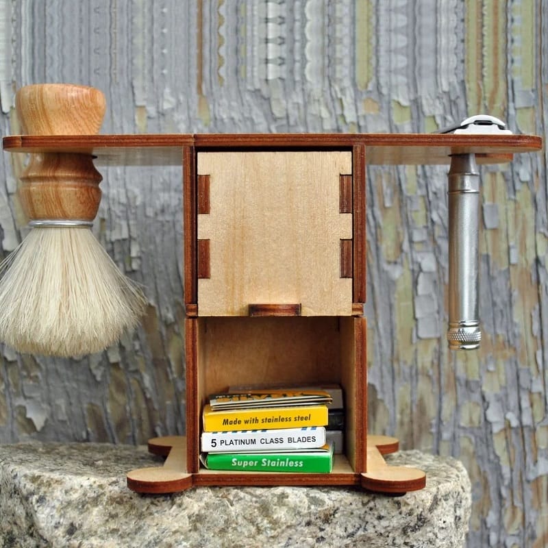 Wood Shaving Set Stand Laser Cut CDR DXF SVG File Free Download | Vecty