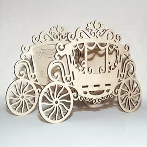 Laser Cut Brougham Style Carriage 3D Wood Model PDF File Free Download ...