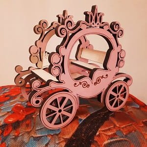 Laser Cut Brougham Style Carriage 3D Wood Model PDF File Free Download ...