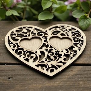 Laser Cut Heart Shape Templates | 99 Files for Free Download - Vecty