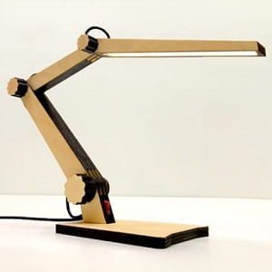 Laser Cut Arch Shaped LED Desk Lamp CDR File Free Download | Vecty