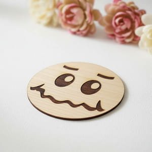 Laser Cut Flower of Life Wooden Coaster DXF File Free Download | Vecty