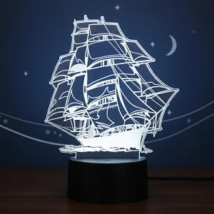 Laser Cut Wooden Sailing Ship Model Kit CDR File Free Download | Vecty
