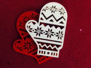 Laser Cut Mittens Templates | 6 Files for Free Download - Vecty